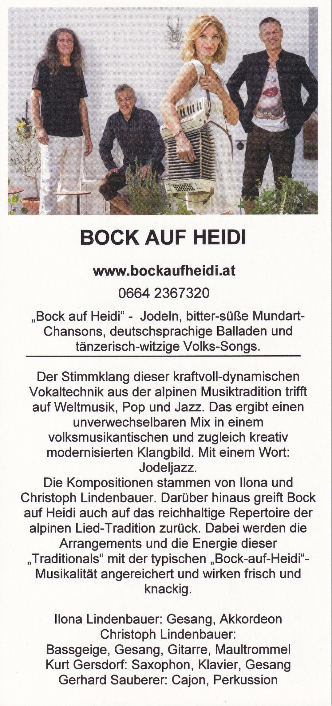 BOCK AUF HEIDI