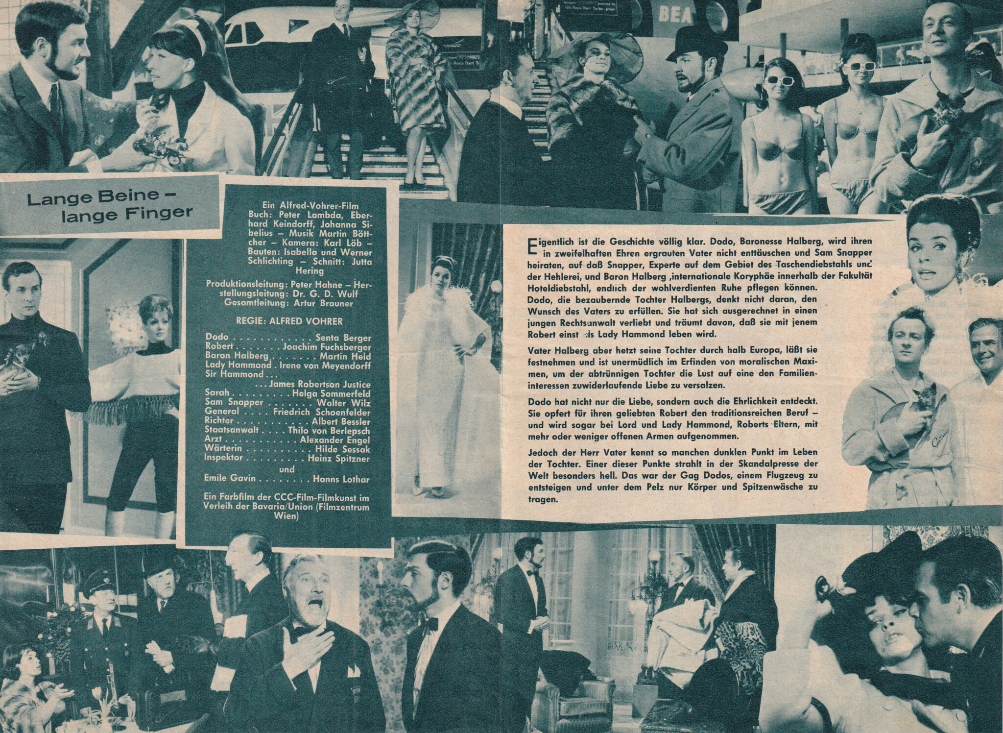 Lange Beine lange Finger