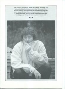 Peter CORNELIUS auf musik-austria.at