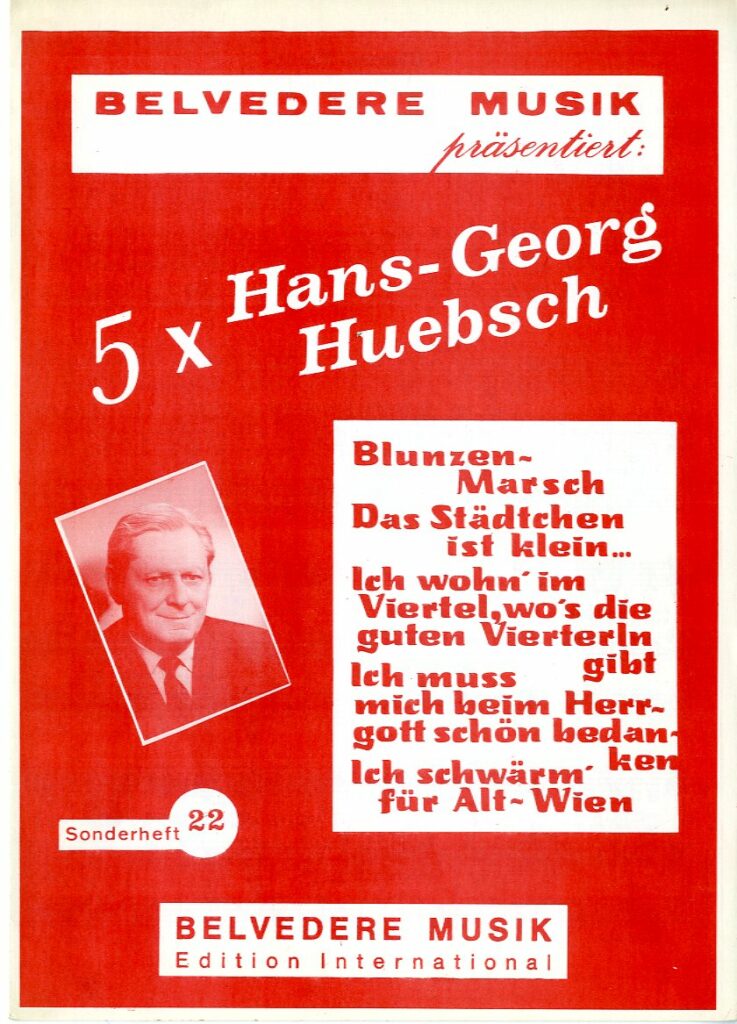 Hans Georg HÜBSCH auf musik-austria.at